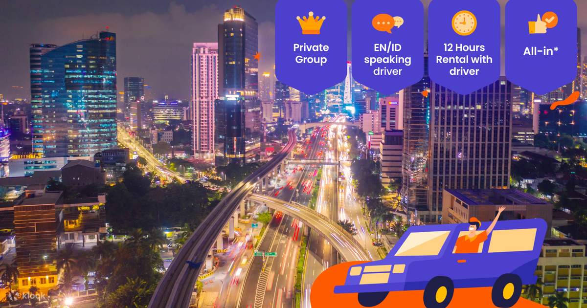 Location de voiture privée à Jakarta (12 heures) - Klook États-Unis